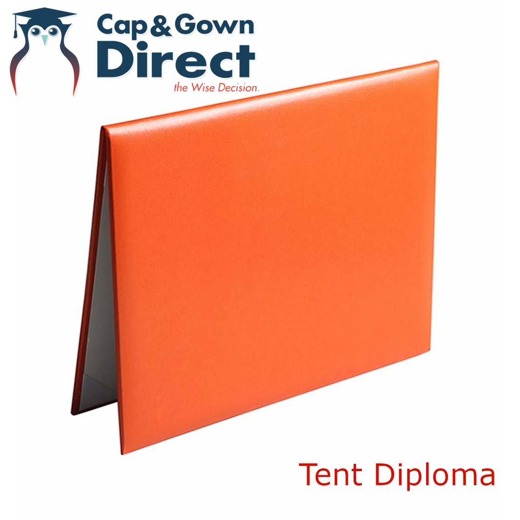 Orange Graduation Diploma Cover